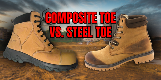 Composite Toe vs. Steel Toe: What's Best for Women's Safety Boots – Ergonx